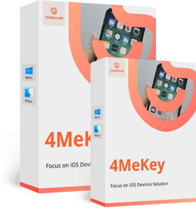 Tenorshare 4MeKey, 解除 iPhone iPad 啟用鎖定, 強制刪除 Apple ID
